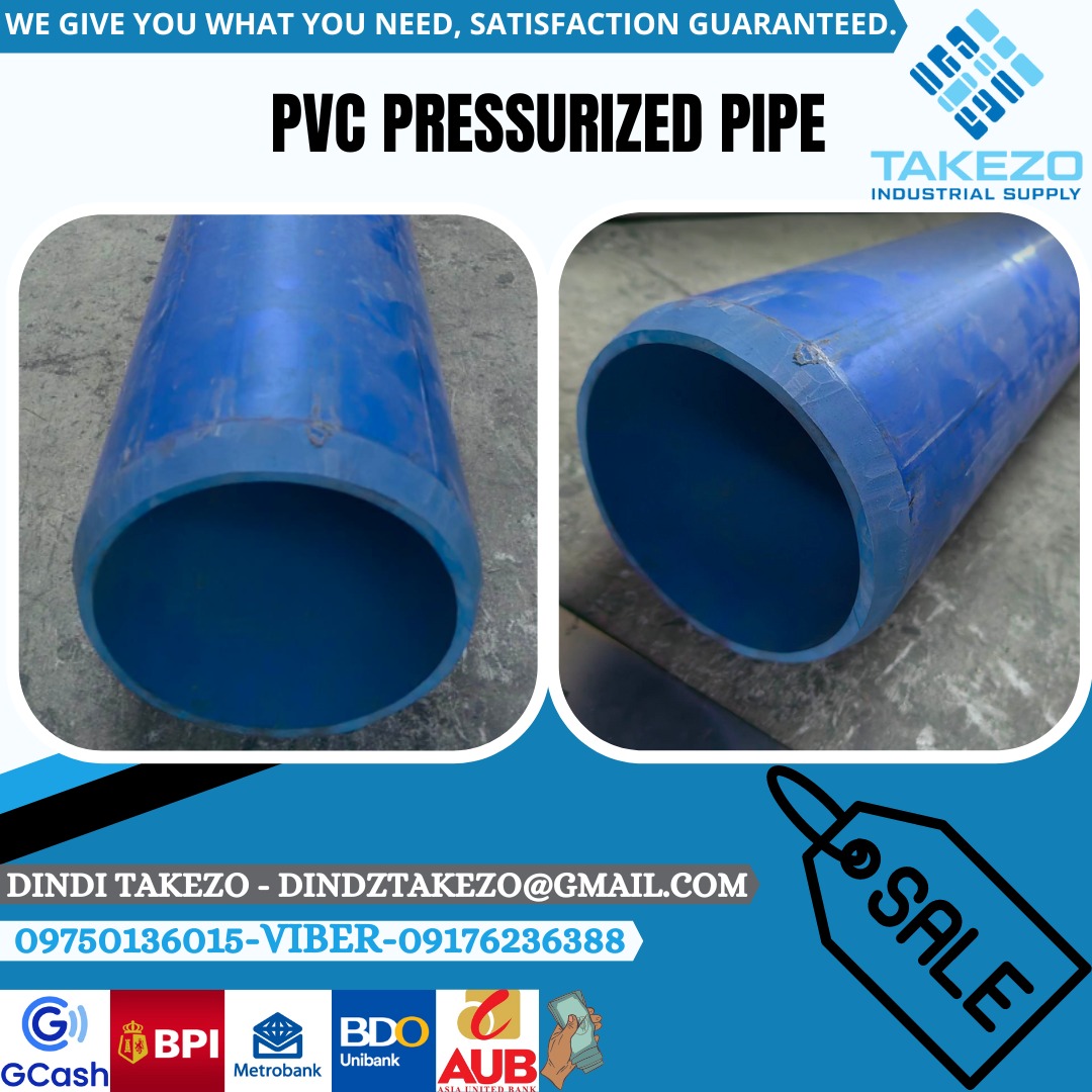 PVC Pressurized Pipe, Commercial & Industrial, Industrial Equipment on ...
