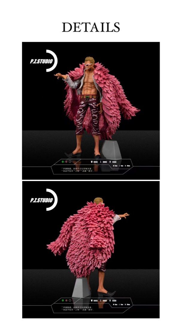 PZ Studio Doflamingo Cape Hobbies Toys Toys Games On Carousell