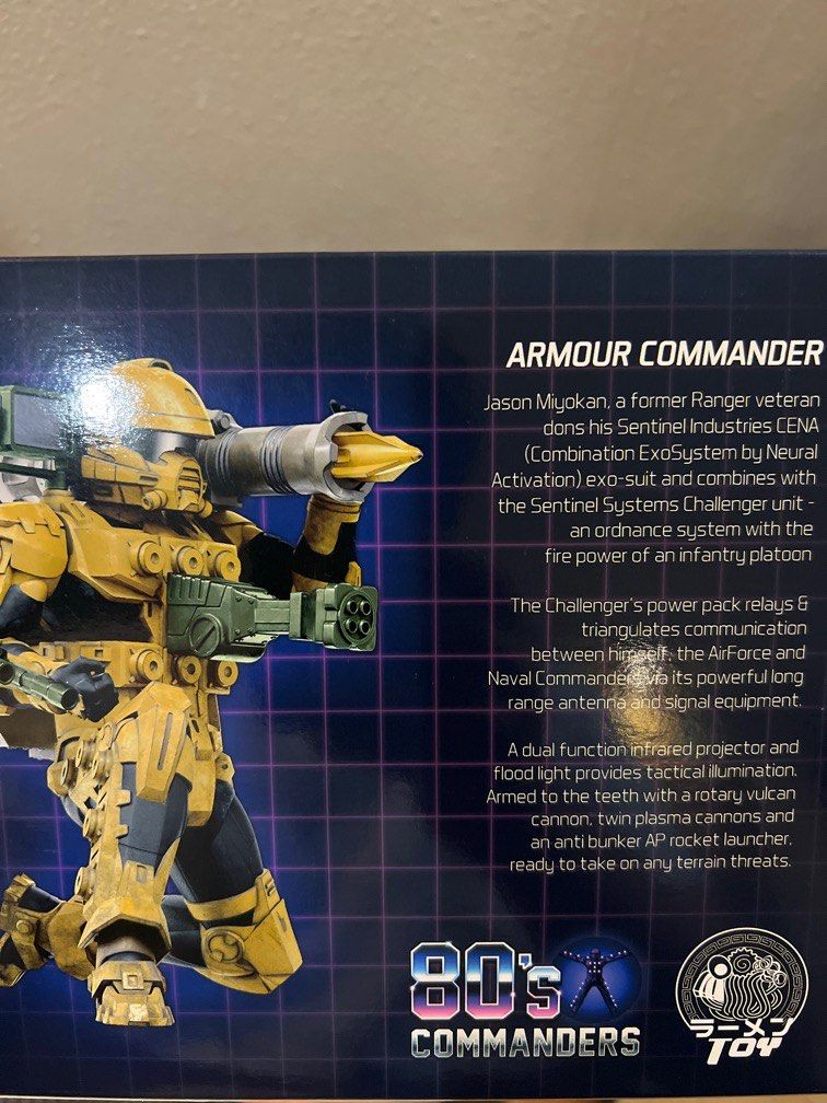 Ramen Toy 80s commanders 3rd party centurions power extreme Air Force ...