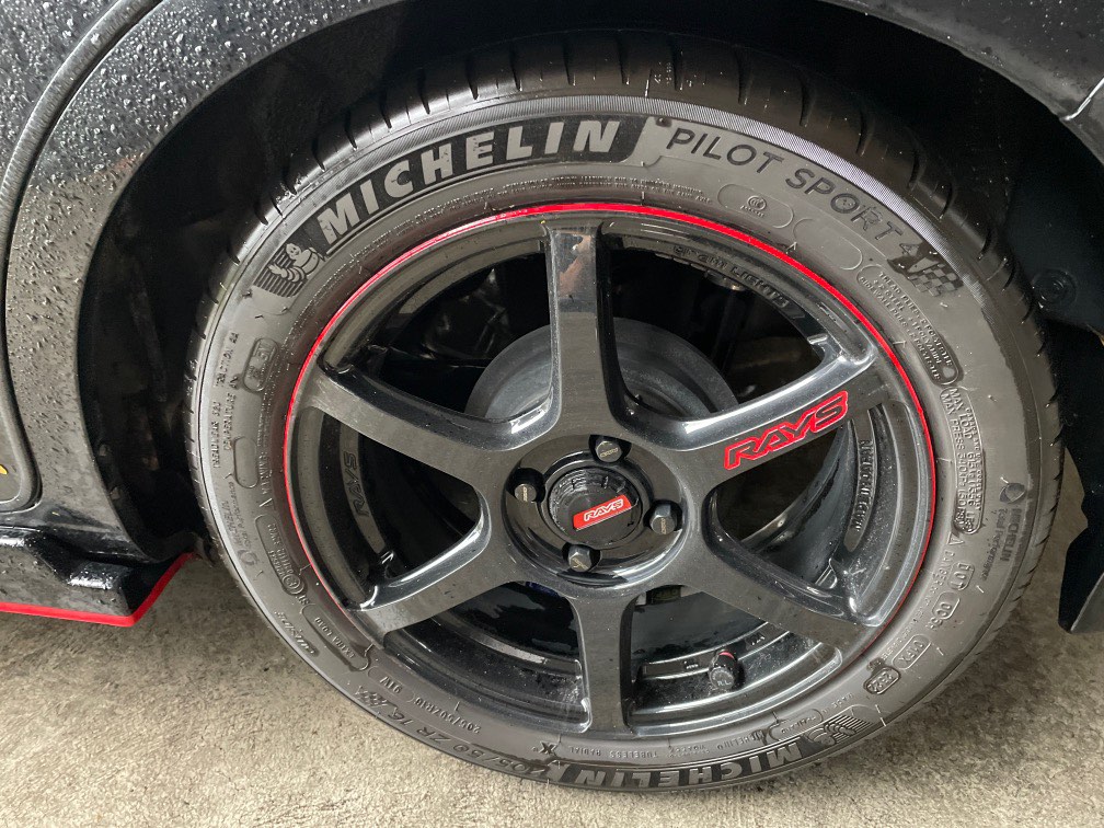 Ray rims 57C6 japan original 16inch, Car Accessories, Tyres & Rims on ...