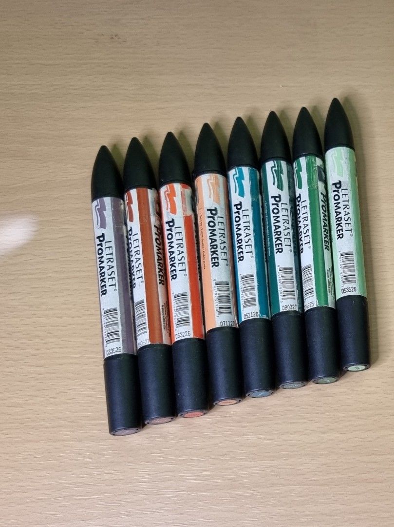 Render Color Markers - Letraset ProMarker, Hobbies & Toys, Stationary ...