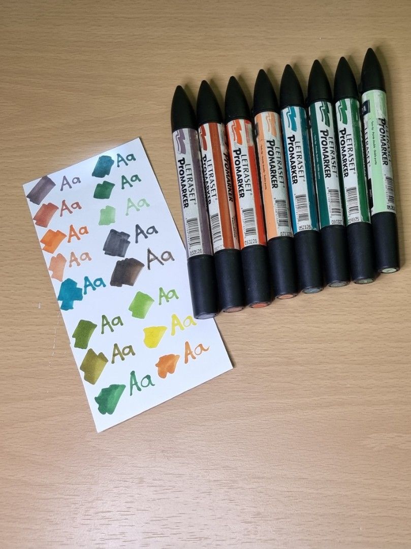 Render Color Markers - Letraset ProMarker, Hobbies & Toys, Stationary ...