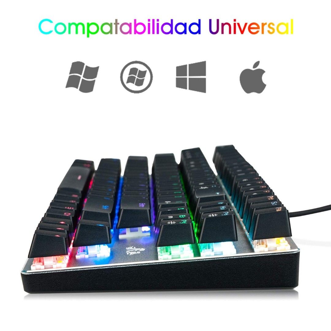 Rii RK908 Mechanical Mixed Color Game Keyboard, Computers & Tech, Parts ...