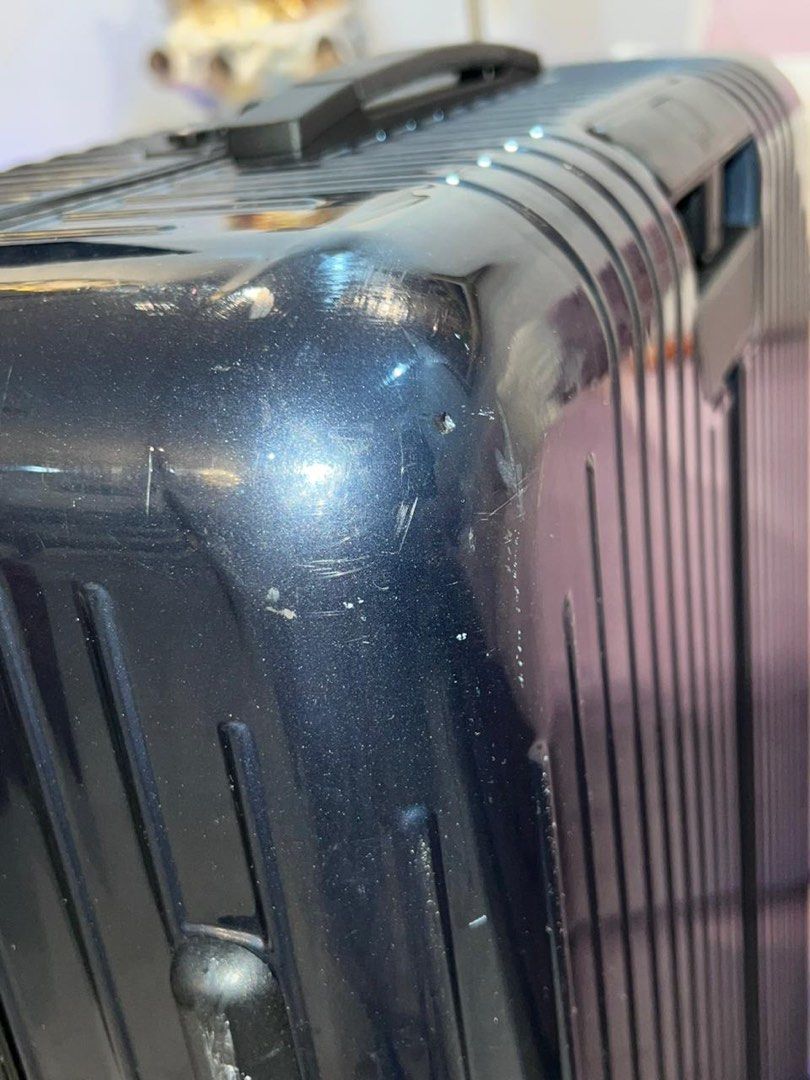 Rimowa Salsa Air Glossy Dark Blue Luggage on Carousell