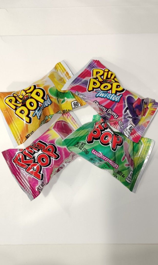 Ring pops, Food & Drinks, Packaged & Instant Food on Carousell