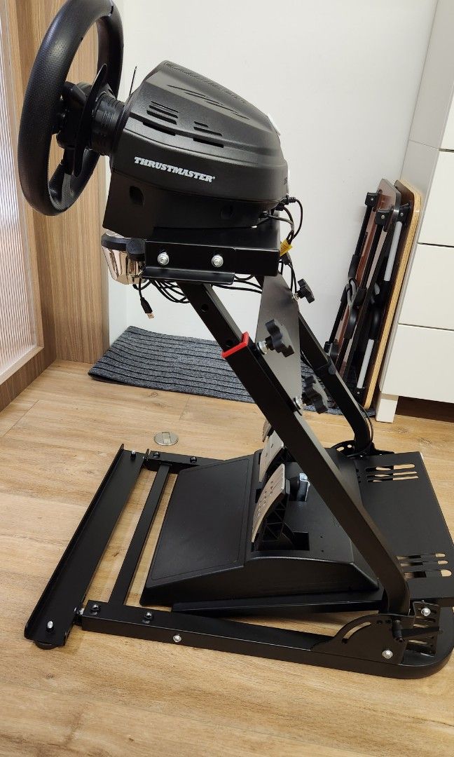 S5 Supra Racing Simulator Wheelstand with chair wheel lock (excluding ...
