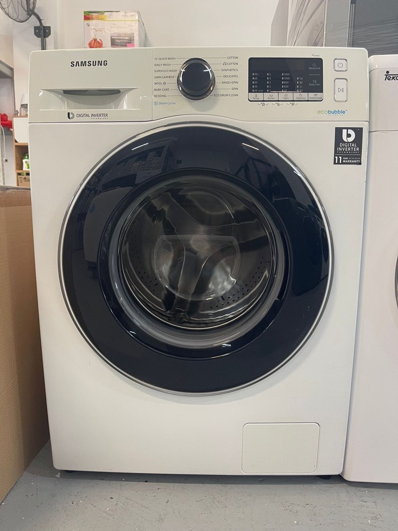 Samsung 8Kg Front Load Washer Machine ( WW80J54E0BW ), TV & Home ...