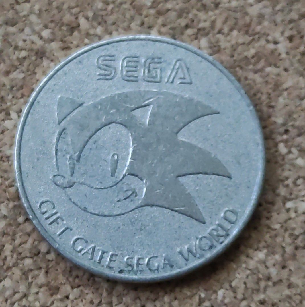 Sega Gift Gate Token, Hobbies & Toys, Memorabilia & Collectibles ...