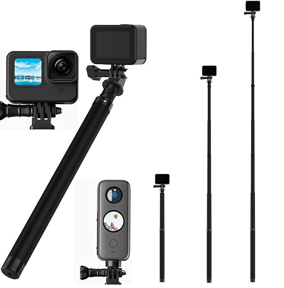 實體店鋪 Selfie Stick Long Pole Invisible For Gopro Insta360 1 16m