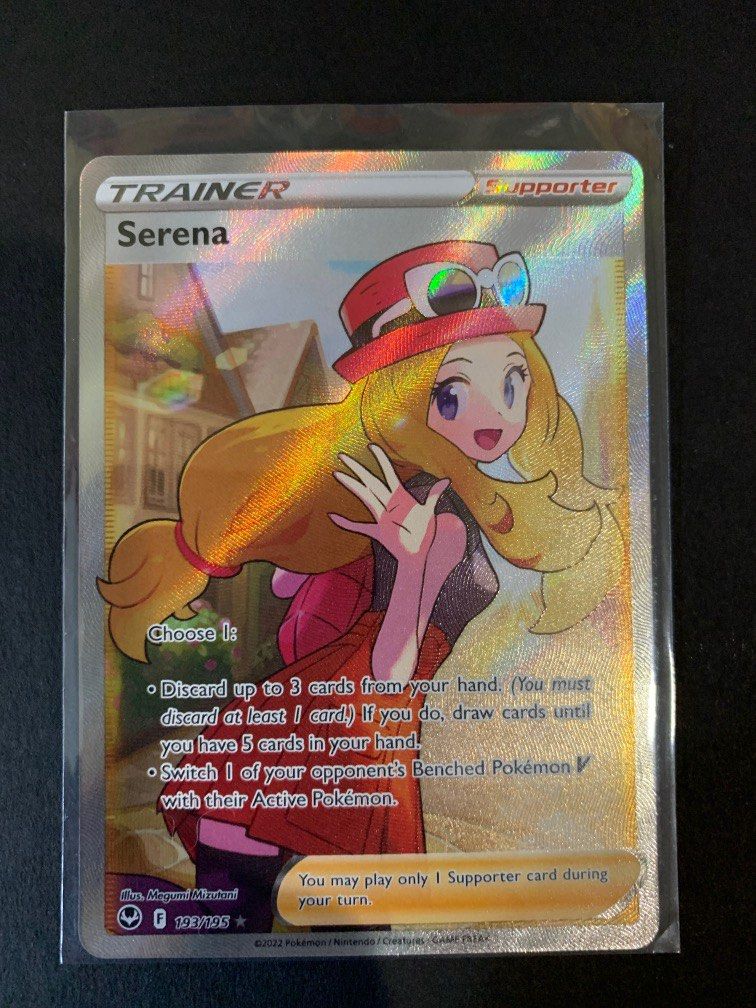 Serena full art, Hobbies & Toys, Toys & Games on Carousell