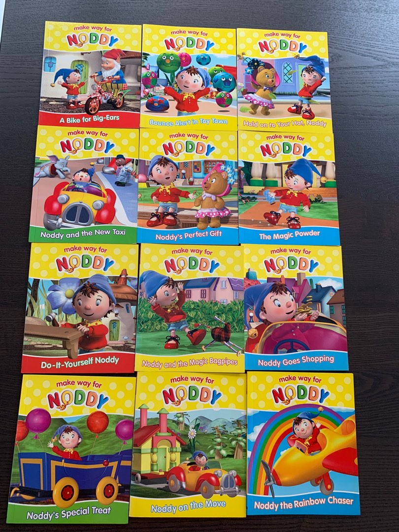 Set of 12 Make Way for Noddy books, Hobbies & Toys, Books & Magazines ...