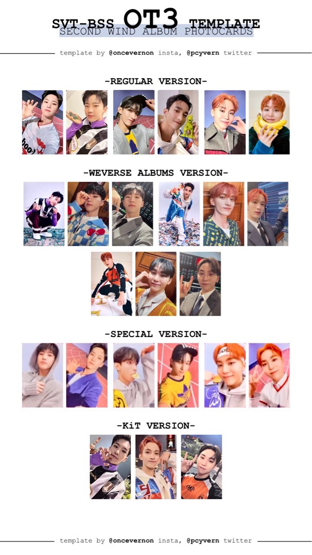 SEVENTEEN BSS pc, Hobbies & Toys, Collectibles & Memorabilia, K-Wave on ...