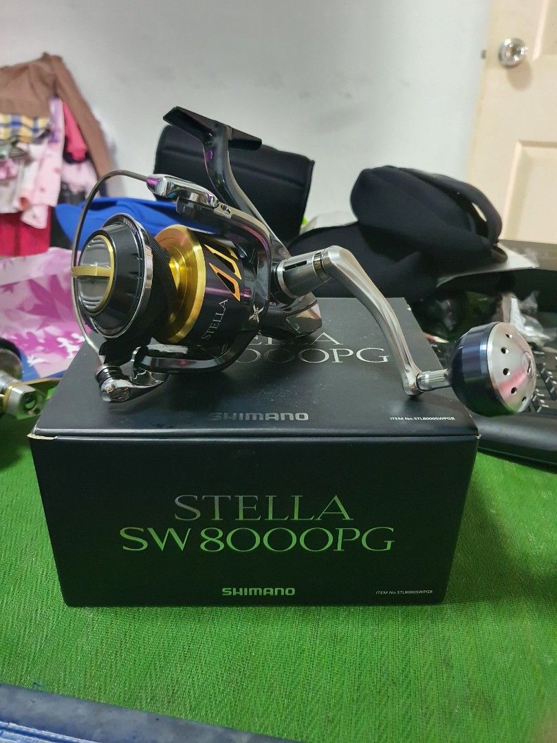 Shimano stella sw 8000 pg, Sports Equipment, Fishing on Carousell