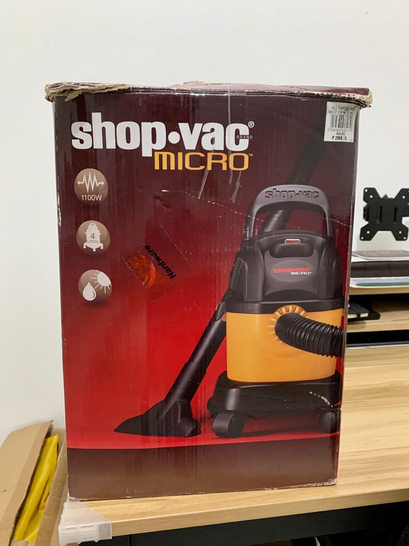 Shop Vac Micro Vacuum, TV & Home Appliances, Vacuum Cleaner ...