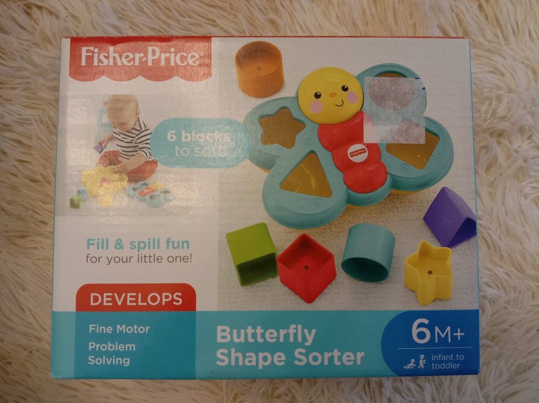 Simple Baby Shape Sorter - Develop Fine motor skills, Babies & Kids ...