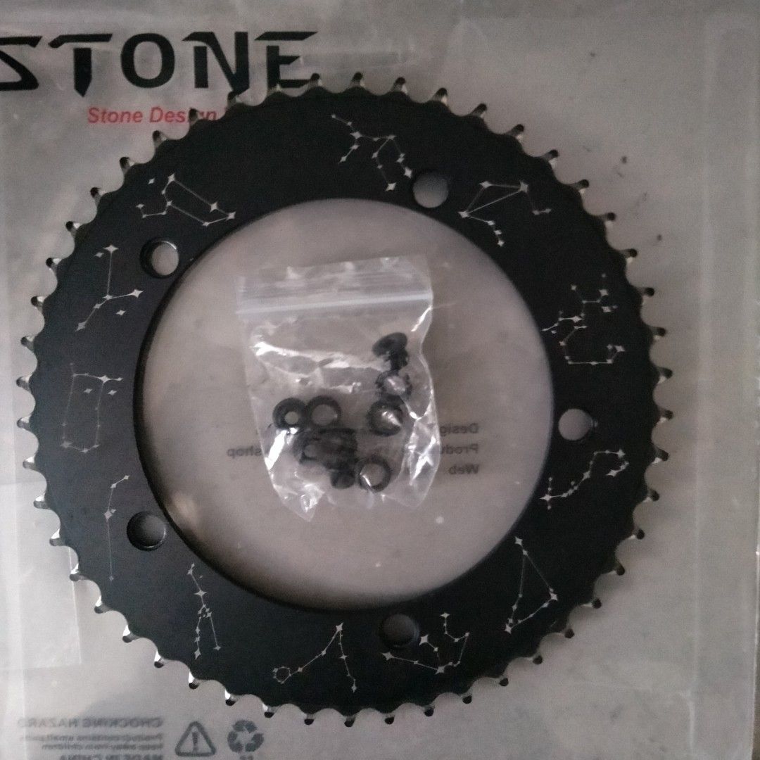 Skeace Powerpoint Chainring 49T Fixie, Sports Equipment, Bicycles ...