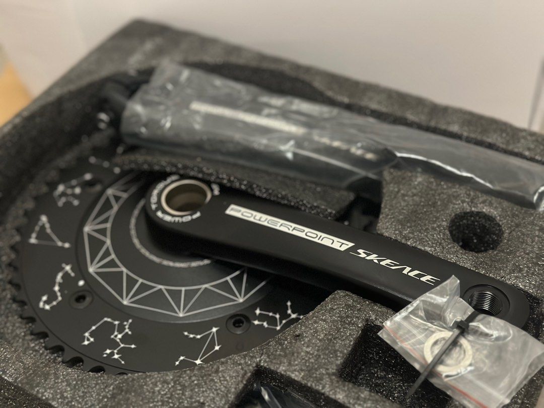 Skeace PowerPoint Disc Fixed Gear Crankset, Sports Equipment, Bicycles ...