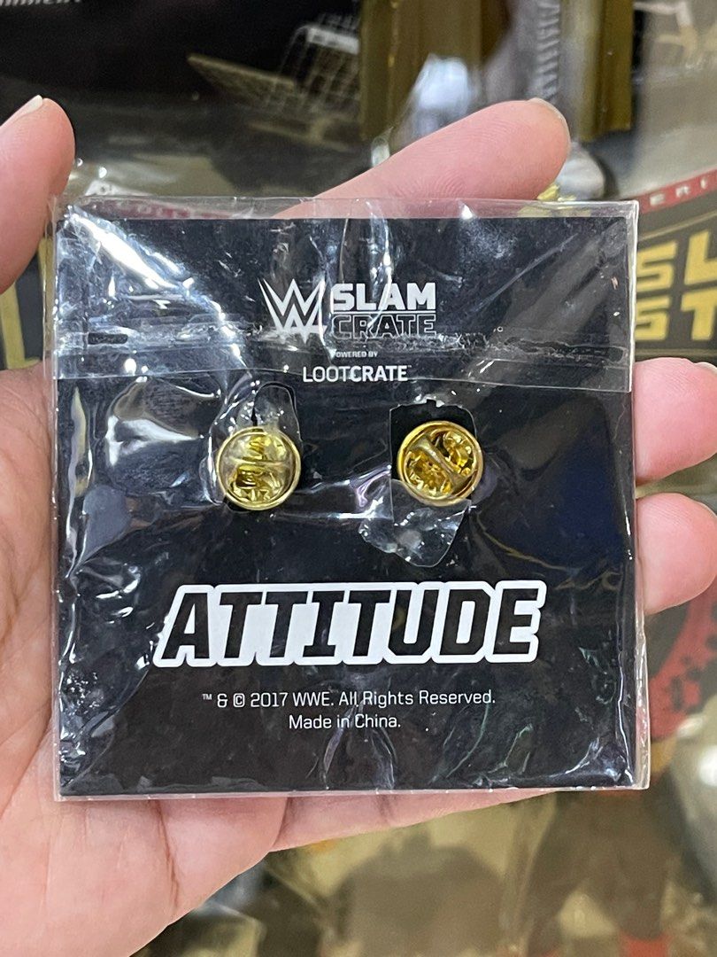 SLAM CRATE Limited Edition Stone Cold Steve Austin Commemorative Pin on ...
