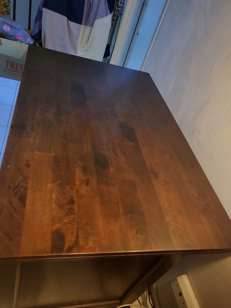 Solid wood Office Table , work table , study table, Furniture & Home ...