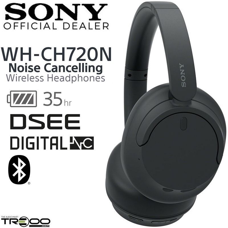 [Official] Sony WH-CH720N Wireless Bluetooth Noise-Cancelling Over-Ear ...