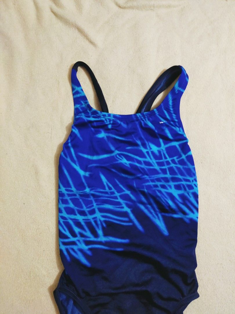 SPEEDO BLUE ONE PIECE SWIMSUIT on Carousell