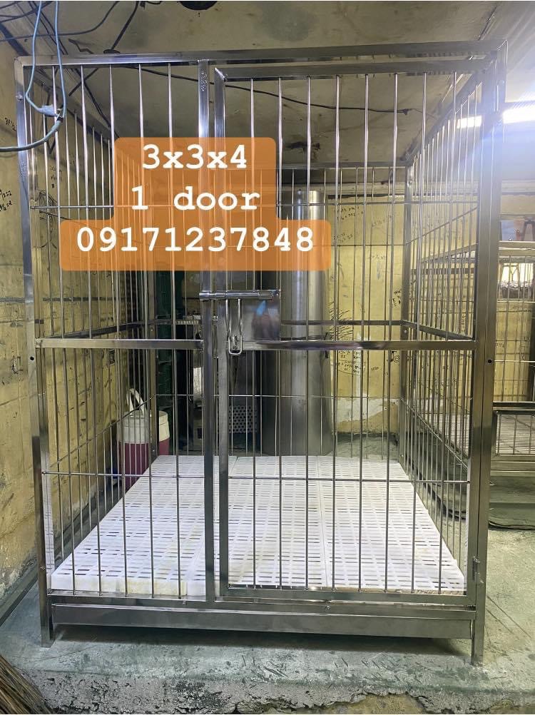 Stainless dog cage( Heavy duty), Pet Supplies, Homes & Other Pet ...