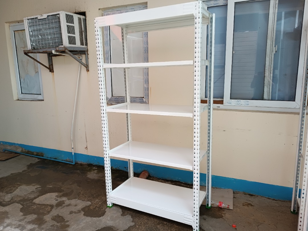 Steel rack boltless type korean shelving heavy duty commercial rack ...