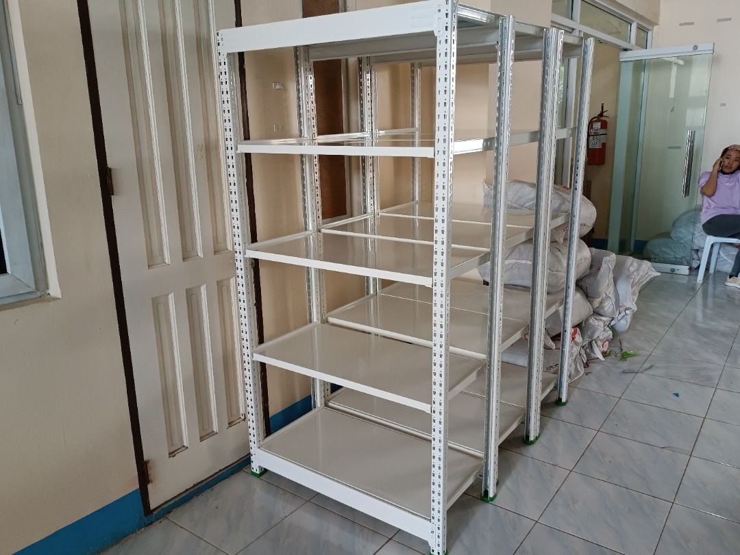 Steel rack boltless type korean shelving heavy duty commercial rack ...
