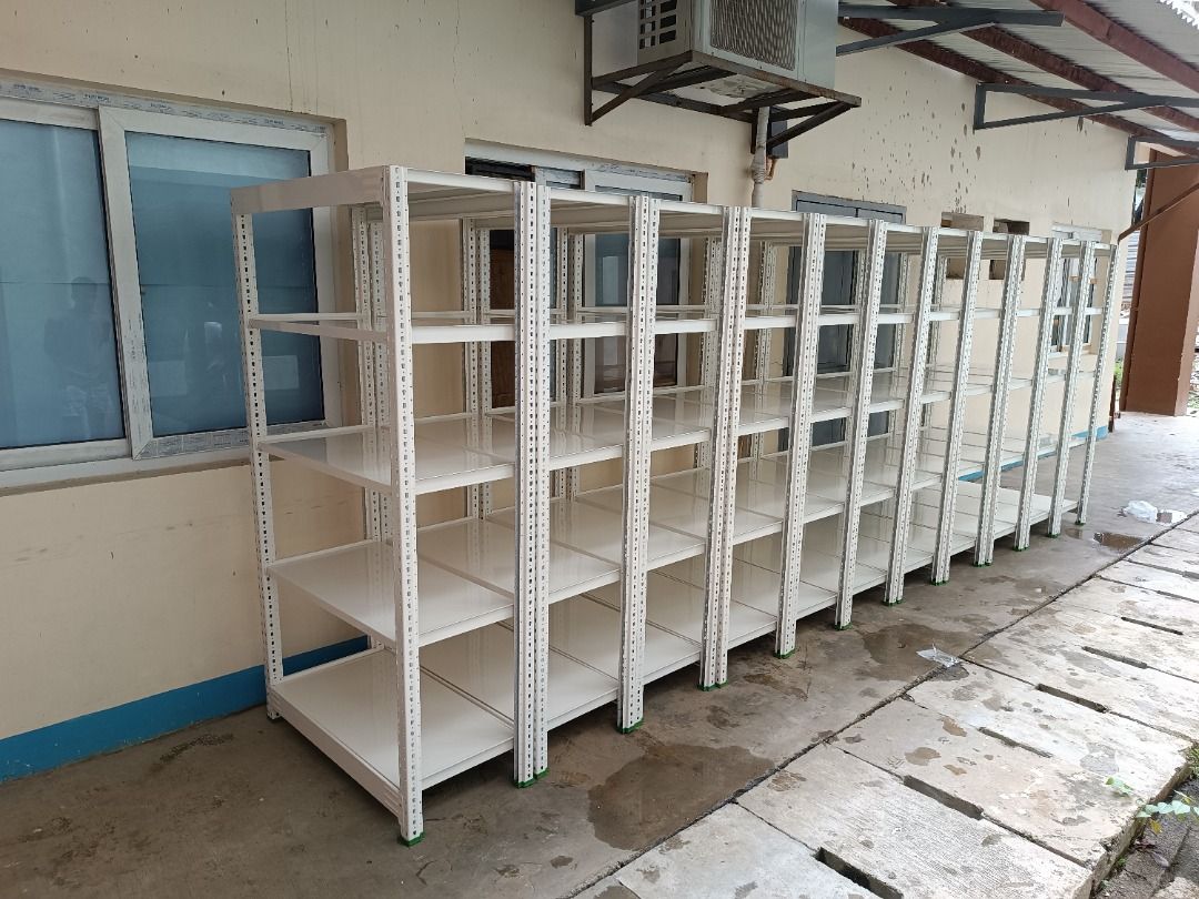 Steel rack boltless type korean shelving heavy duty commercial rack ...