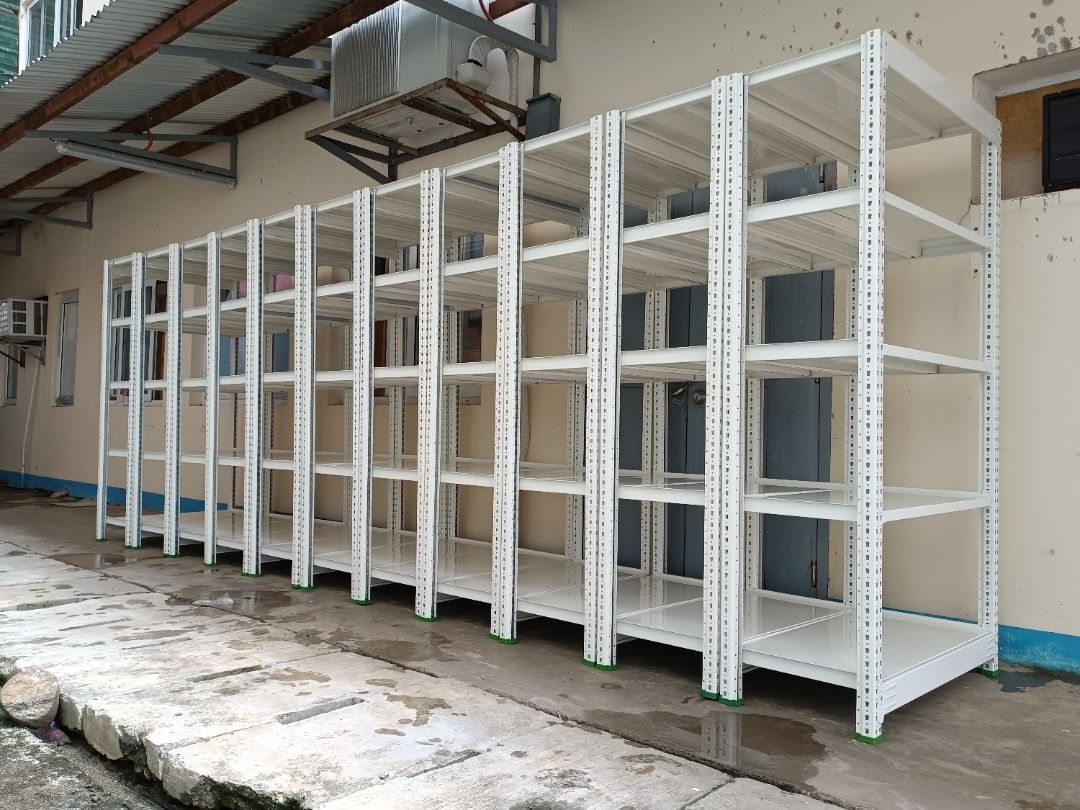 Steel rack boltless type korean shelving heavy duty commercial rack ...