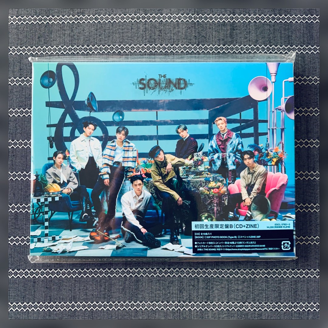 Stray Kids - The Sound [Limited Edition / Type B] CD + Special ZINE ...