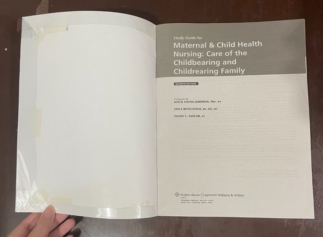 Study Guide for Maternal & Child Health Nursing (7th Edition) by Adele ...