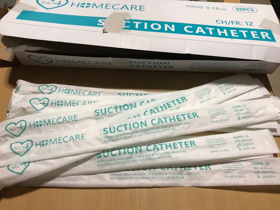 Suction Catheter FR12, Health & Nutrition, Medical Supplies & Tools on ...