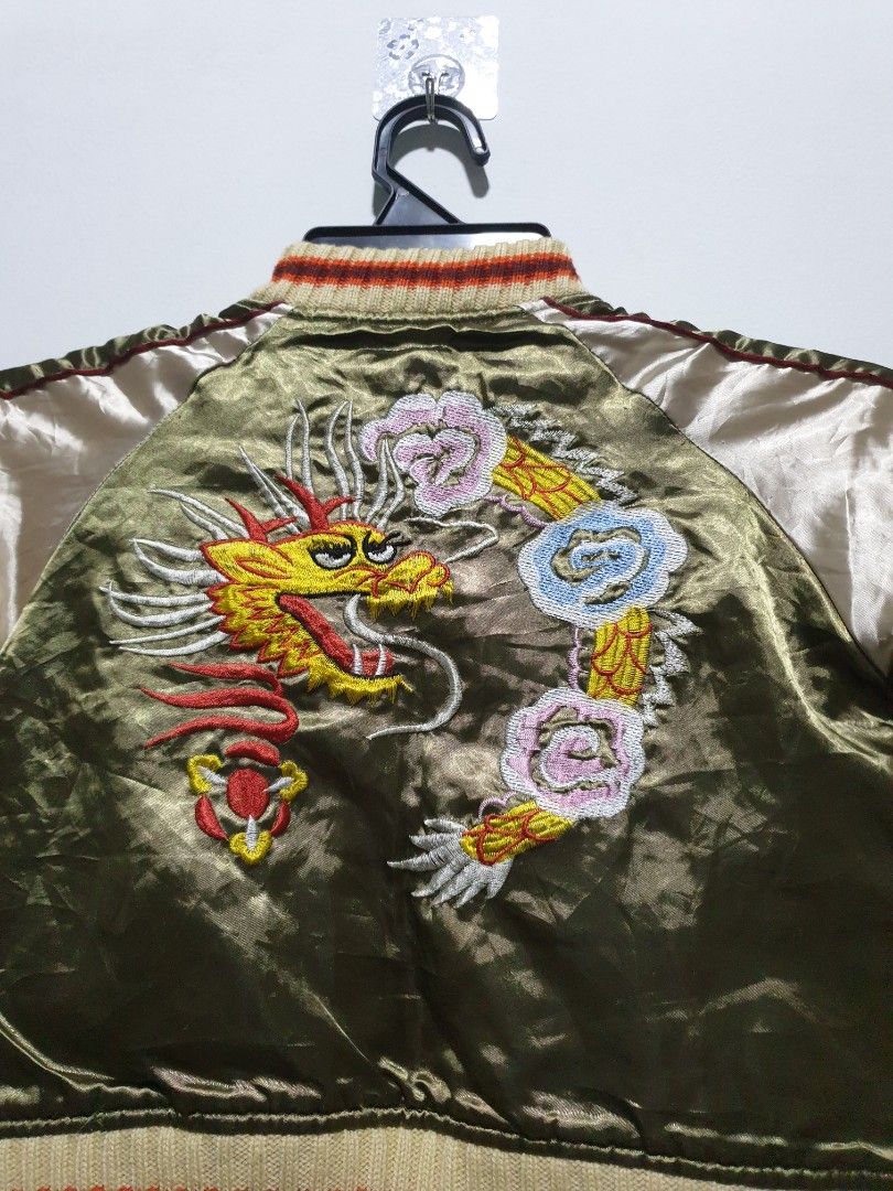 Sukajan yakuza dragon jacket, Men's Fashion, Coats, Jackets and ...