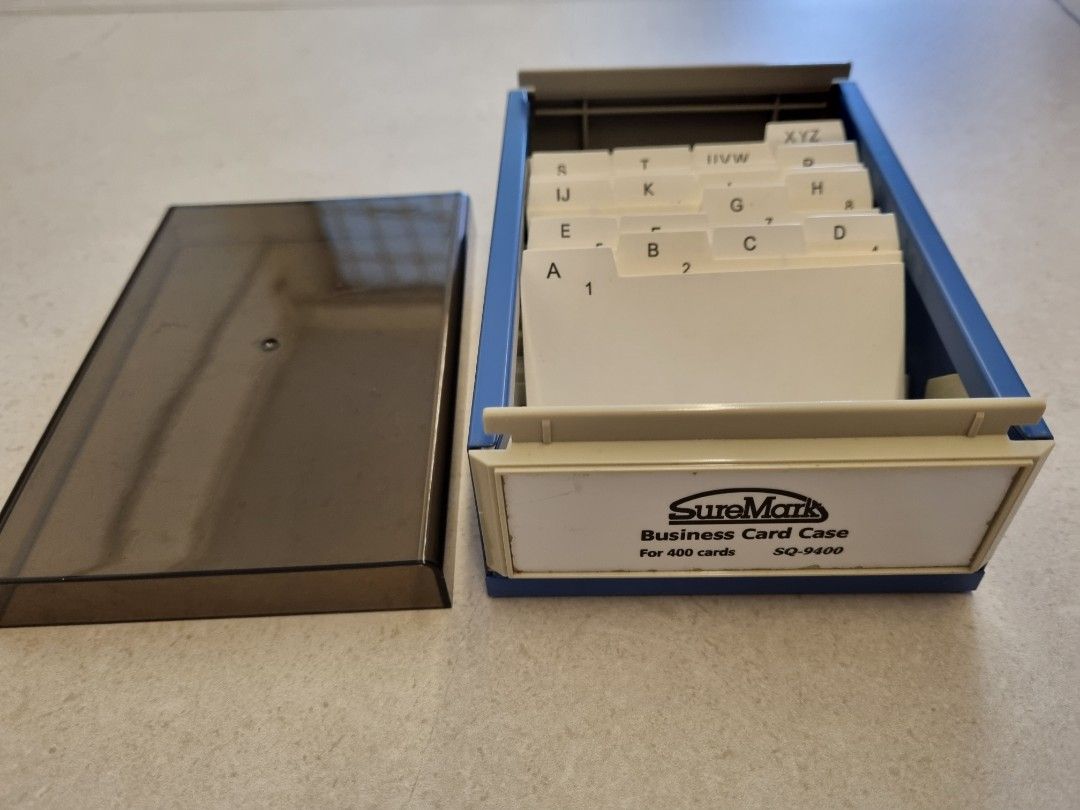 Suremark name card case, Everything Else on Carousell