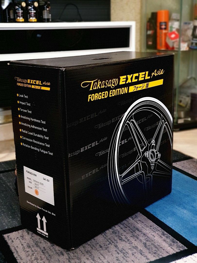 Takasago Excel Asia Forged Rim., Motorbikes on Carousell