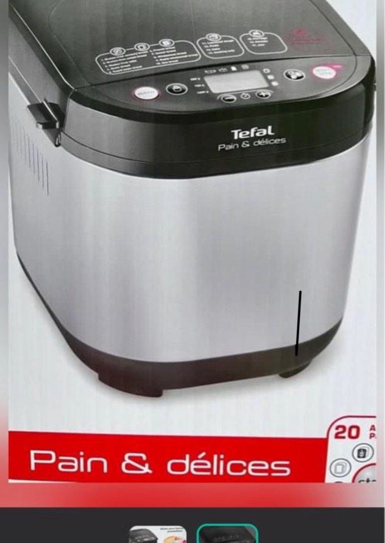 Tefal bread maker brand new, TV & Home Appliances, Kitchen Appliances ...