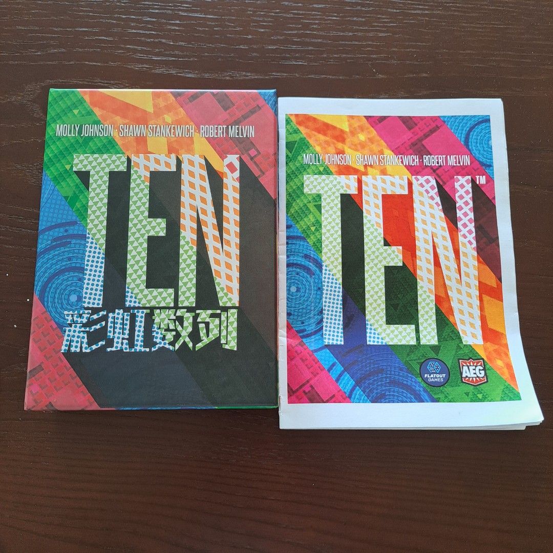 TEN Board Game, Hobbies & Toys, Toys & Games on Carousell