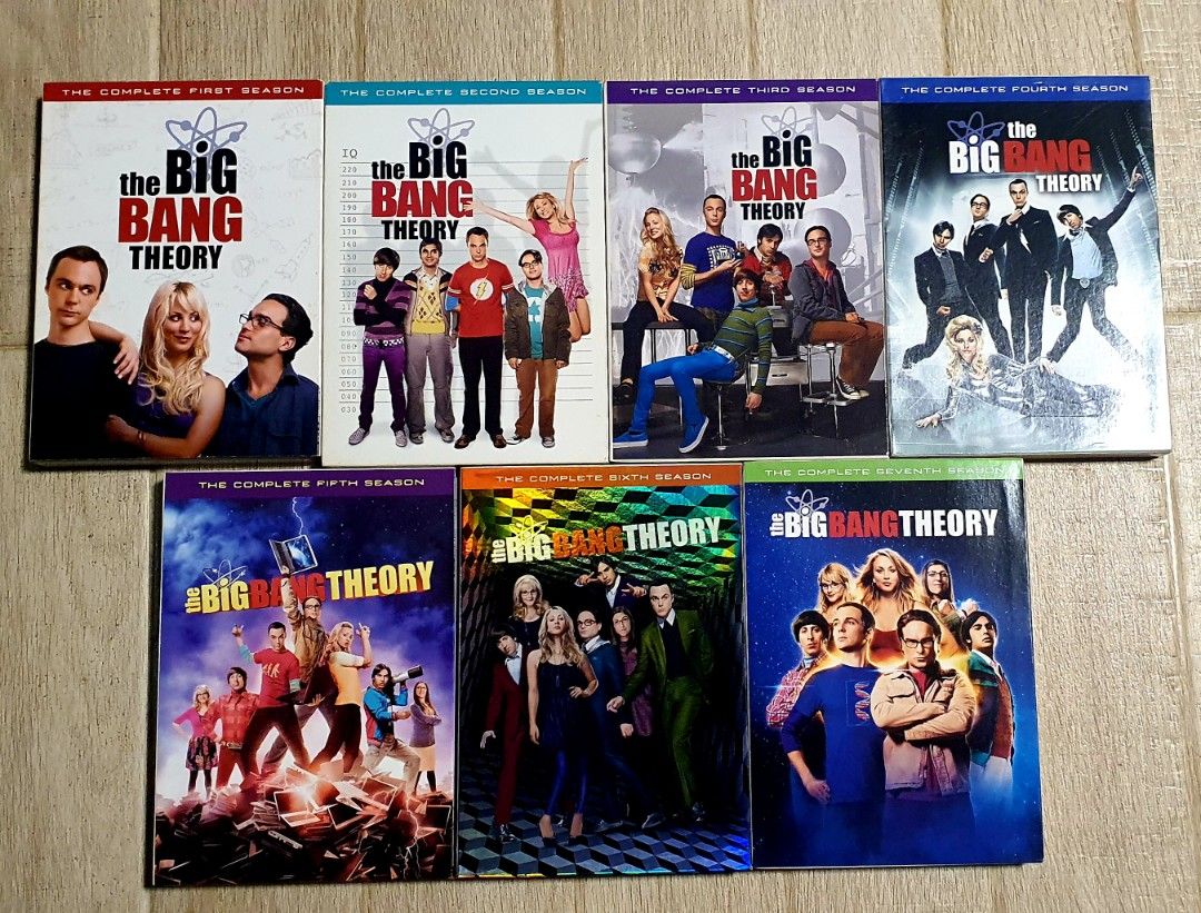 The Big Bang Theory Complete Season 1-7 DVD, TV & Home Appliances, TV ...