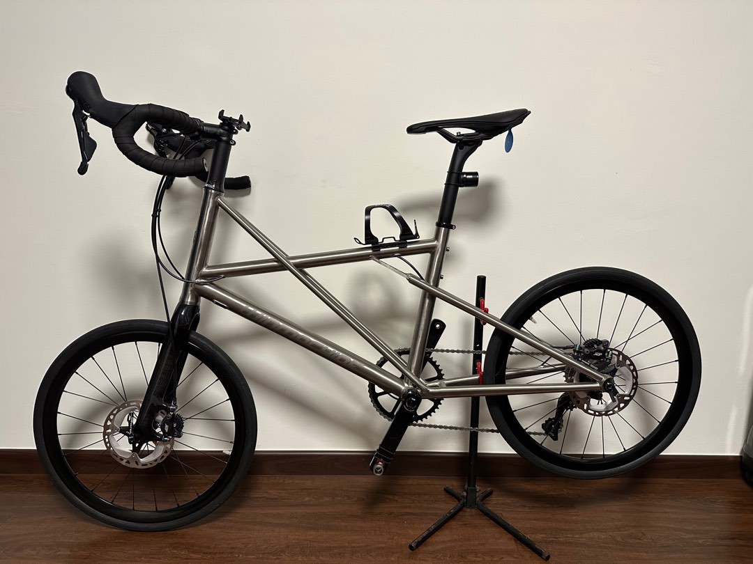 Titanium Mini Velo (Tyrell PKZ PK1), Sports Equipment, Bicycles & Parts ...