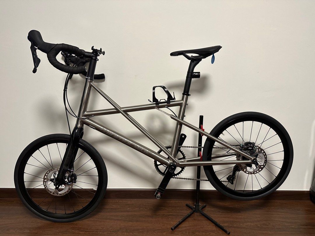 Titanium Mini Velo (Tyrell PKZ PK1), Sports Equipment, Bicycles & Parts ...