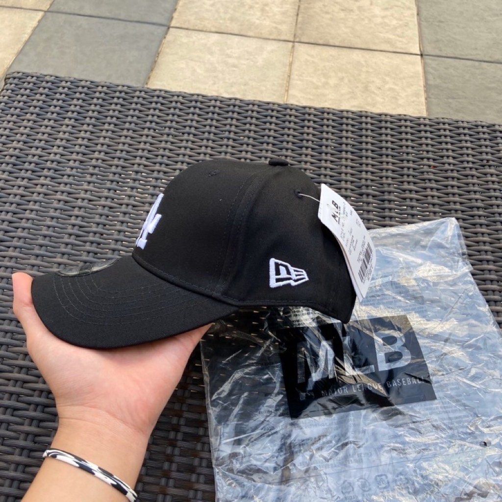 Topi New Era Los Angeles Dodgers LA Hitam Black Baru Brand New MLB ...