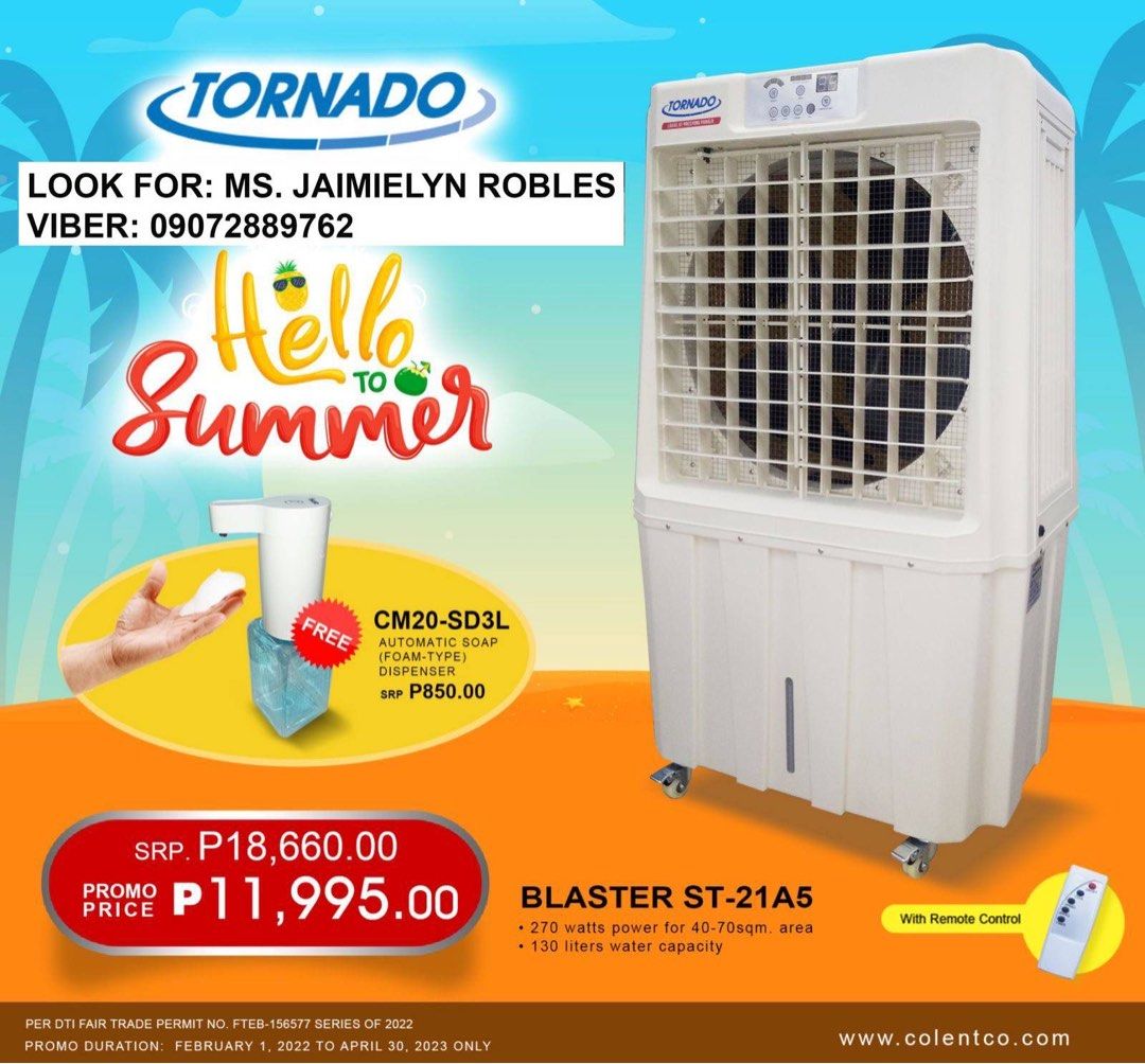 Tornado Blaster ST-21A5 Promo, Commercial & Industrial, Industrial ...