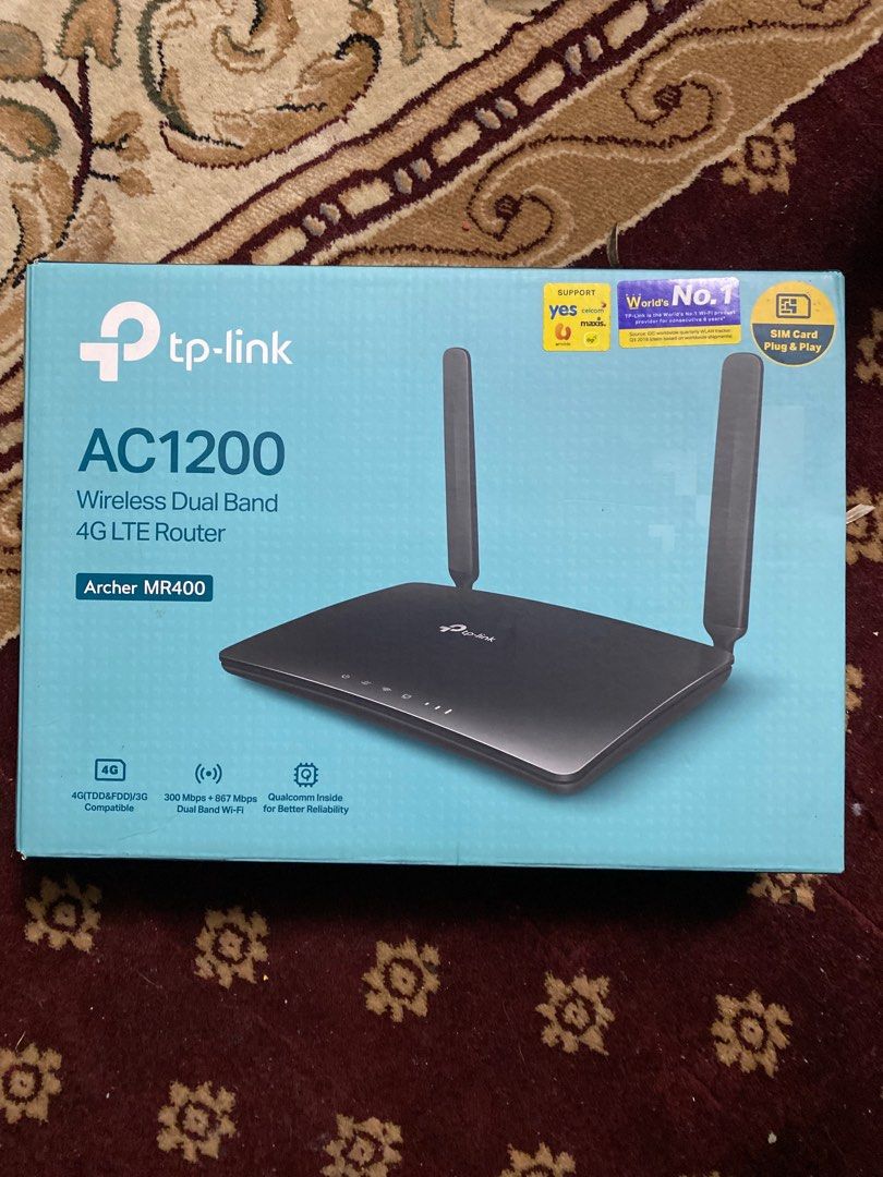 TP link AC 1200 Sim Card Router, Computers & Tech, Parts & Accessories ...