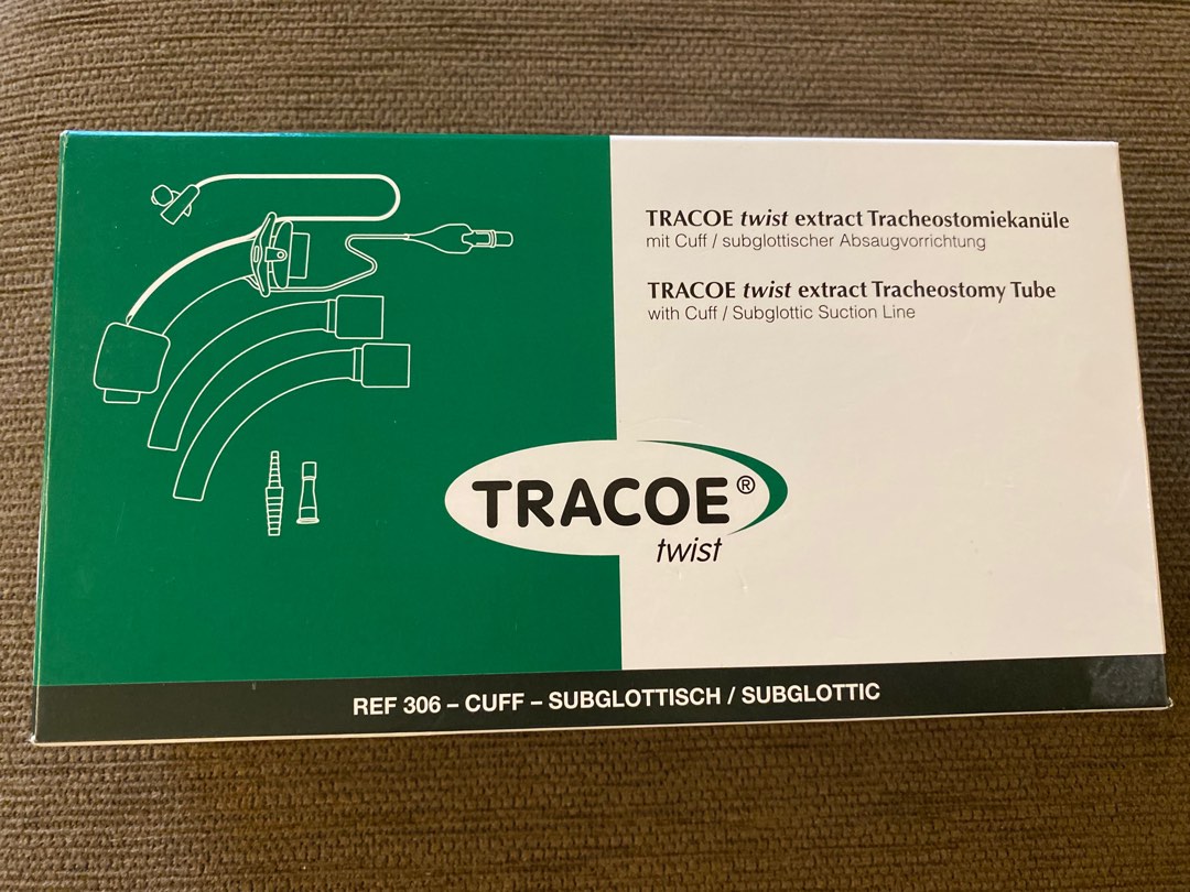 BRAND NEW Tracoe Twist Extract Tracheostomy Tube REF 306-07, Health ...