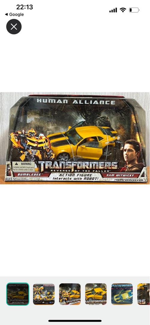 Transformers Bumblebee Human Alliance, Hobbies & Toys, Toys & Games on ...
