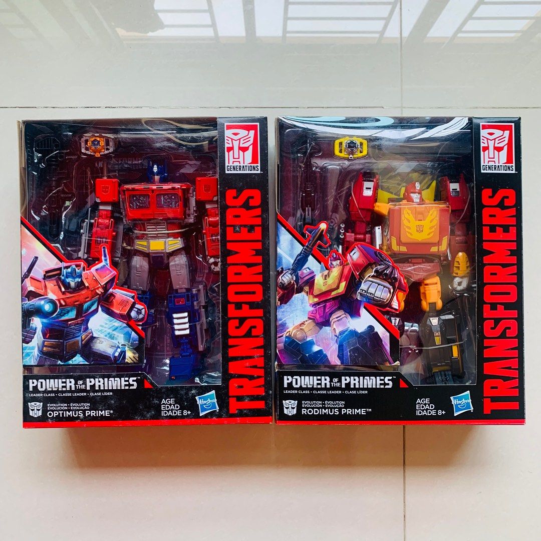 Transformers POTP Optimus / Rodimus Prime set, Hobbies & Toys, Toys ...