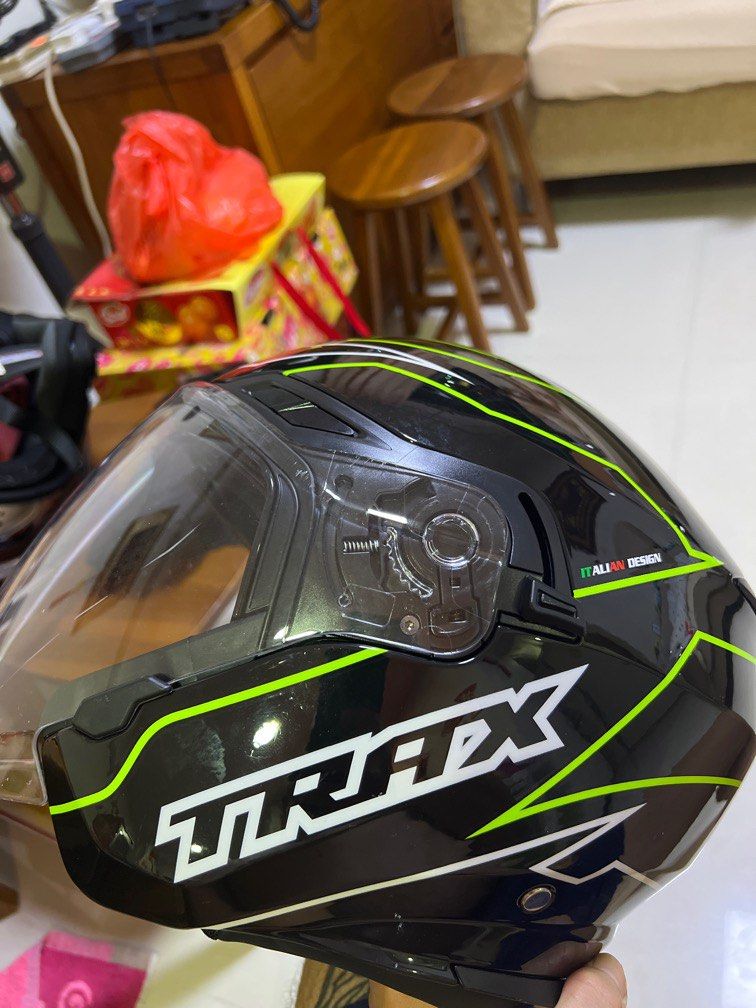 Trax helmet XL, Motorcycles, Motorcycle Accessories on Carousell