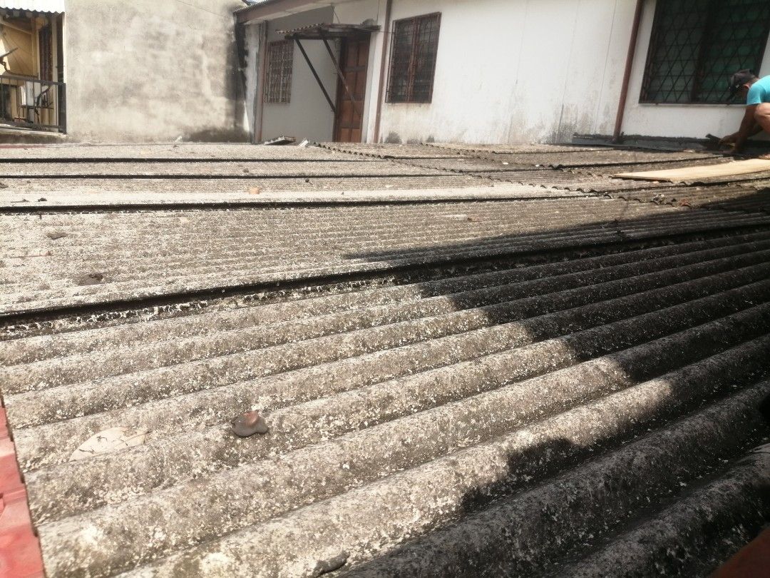 Tukar atap asbestos, Services, Home Services, Home Repairs on Carousell