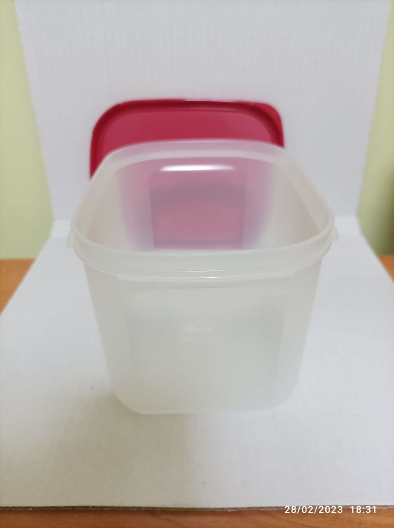 Tupperware modular mate mini rectangular 1.9L, Furniture & Home Living ...